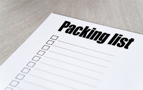 What is the packing list? - D2D国际物流